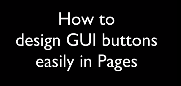Designing User Interface Buttons In Pages Improved Youtube Filemakerprogurus