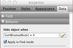 Invisible Me: Hiding Objects in FileMaker 13 - FileMakerProGurus