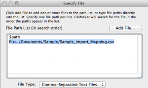 FileMaker–Mapping Scripted Imports with Variable Paths - FileMakerProGurus