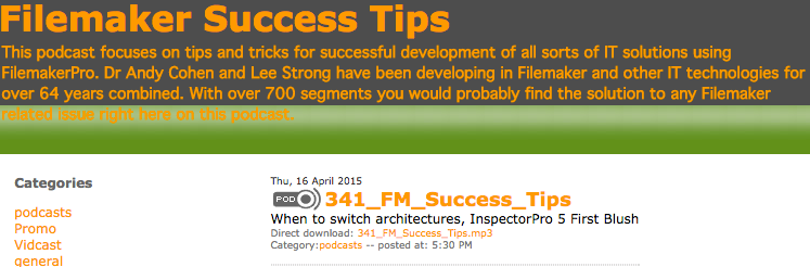 Filemaker Success Tips 341 - FileMakerProGurus