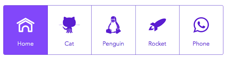 Build Navigation Menu with Button Bar Tool