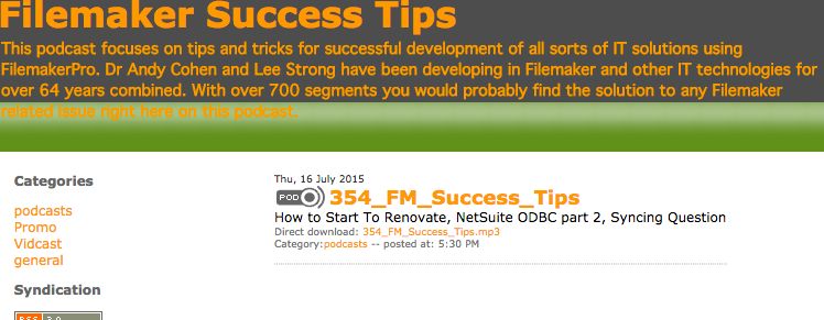 Filemaker Success Tips 354 - FileMakerProGurus