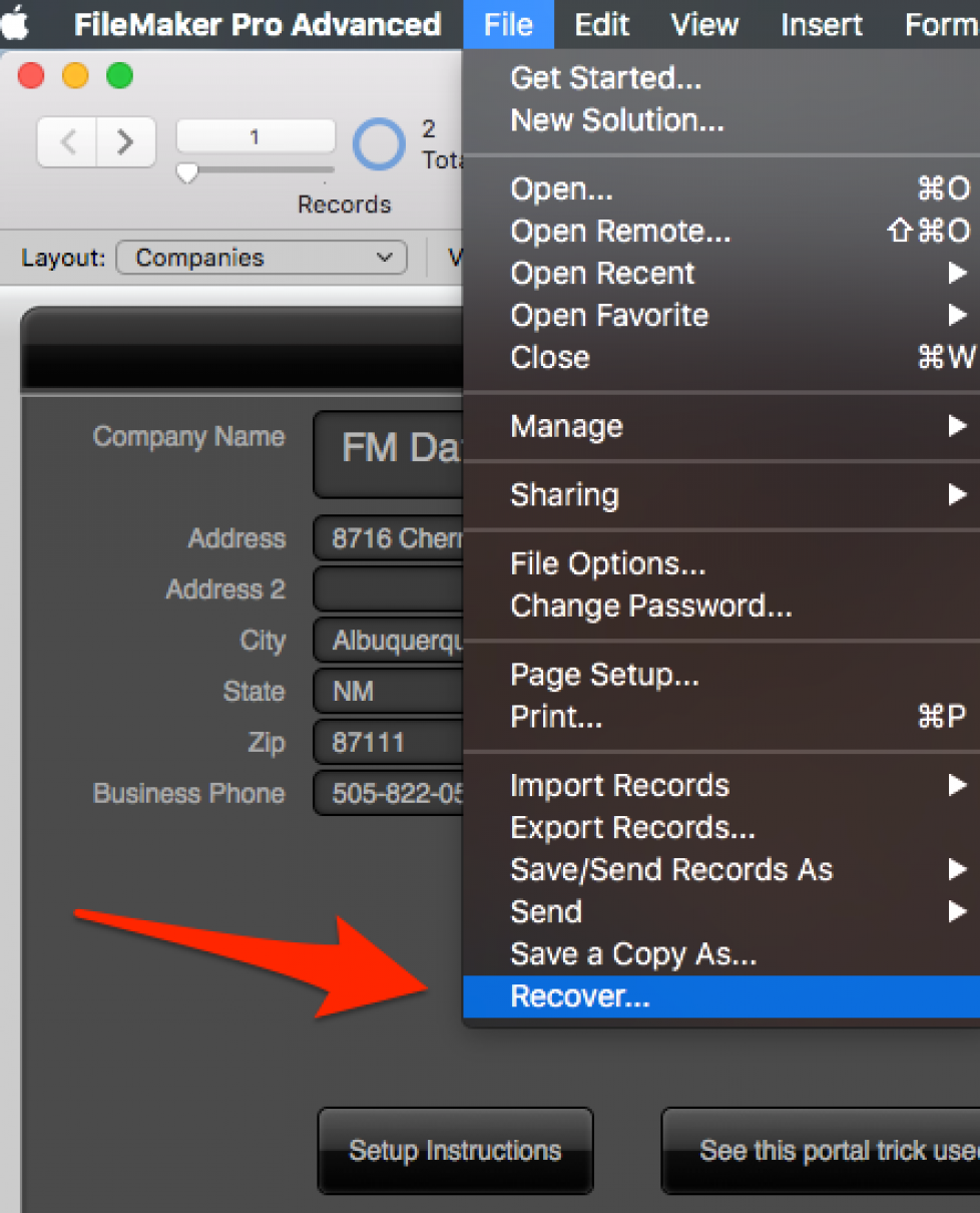 Filemaker Recovery Tool Tesla Amazon Web Services And More Filemakerprogurus