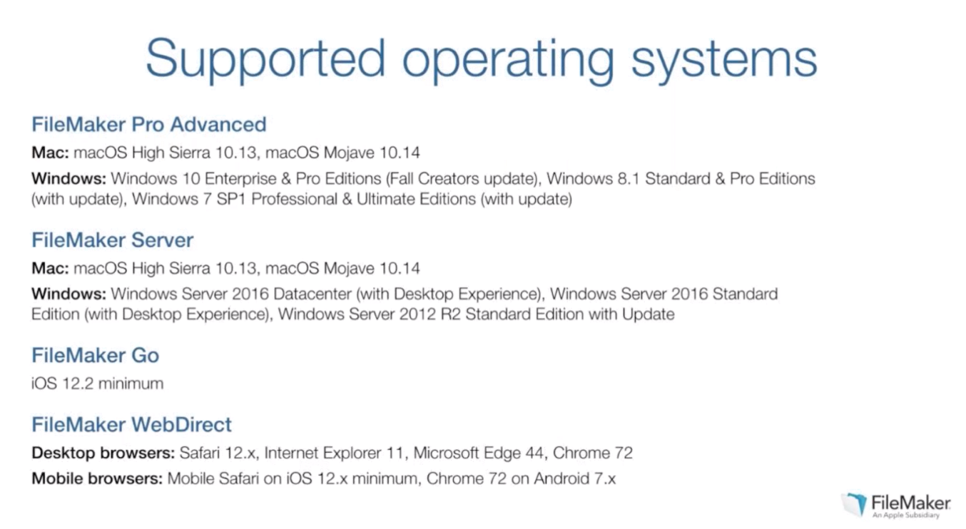 FileMaker 18 is Here! - FileMakerProGurus