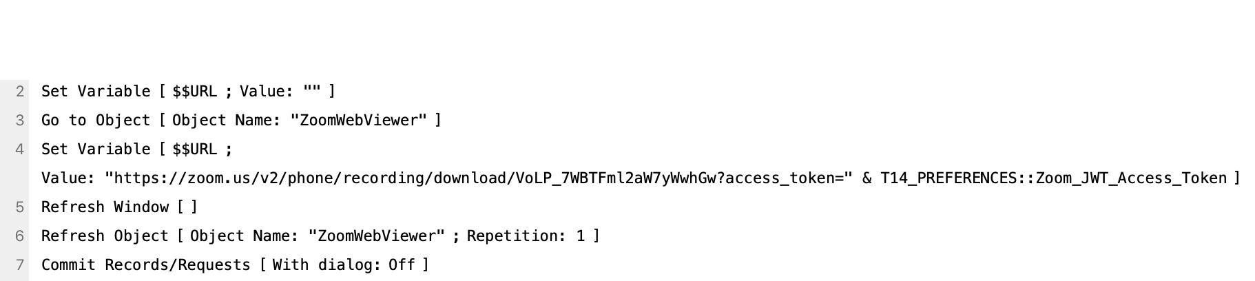 FileMaker, ZoomAPI, OAuth2, and JWT - FileMakerProGurus
